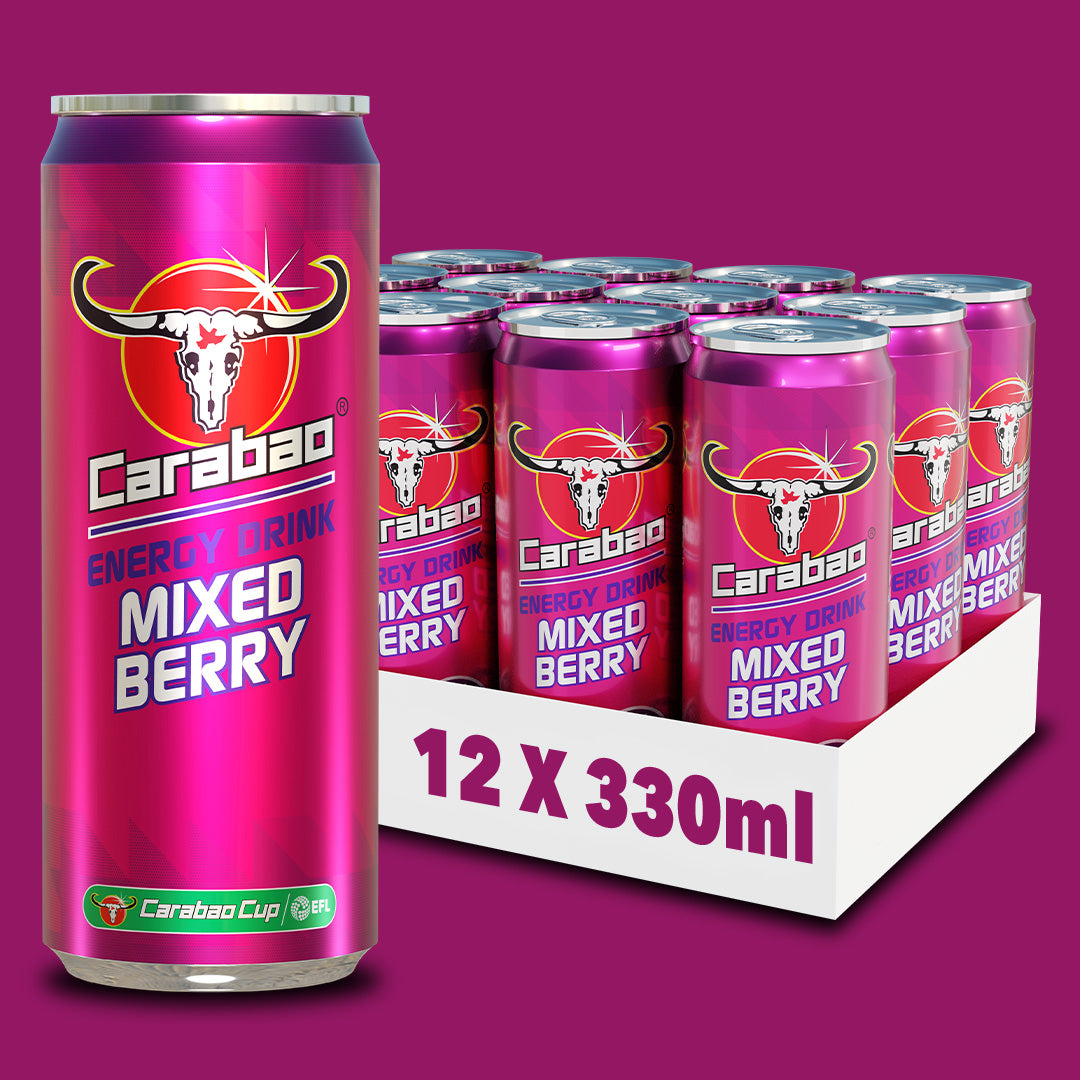 Carabao Energy Drink Party Pack - 48 x 330ml Cans | Free UK Delivery